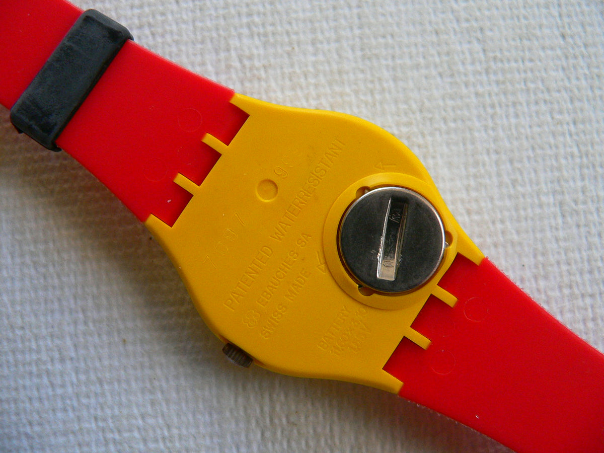 Modele Avec Personnages GZ100 Keith Haring Swatch Watch (Please read ...