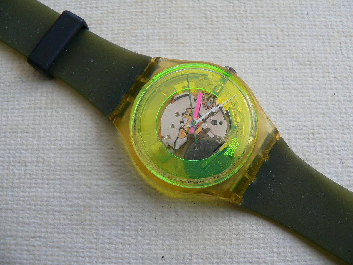 1985 swatch watch Techno-Sphere GK101 (Preowned) – swatchandbeyond.com