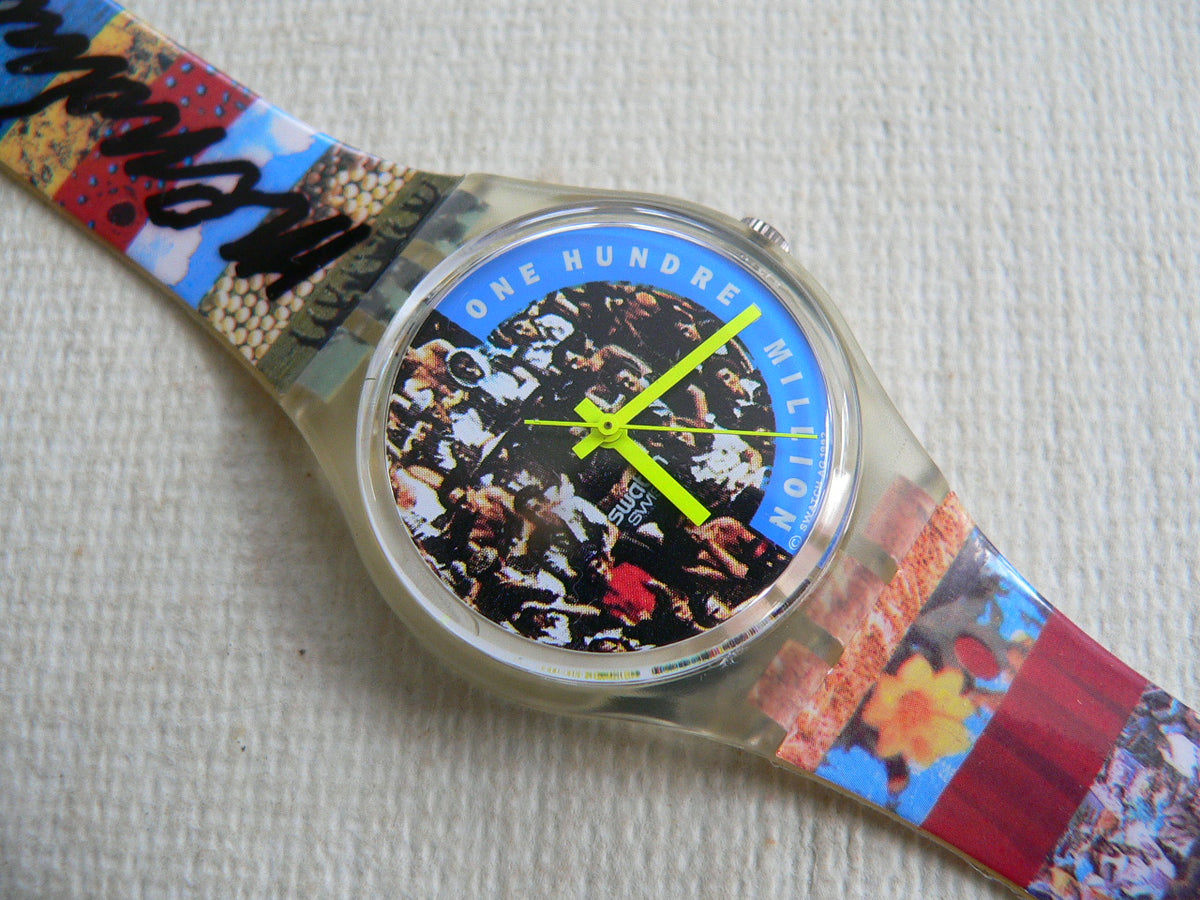 The People Swatch Watch signed by Mendini – swatchandbeyond.com