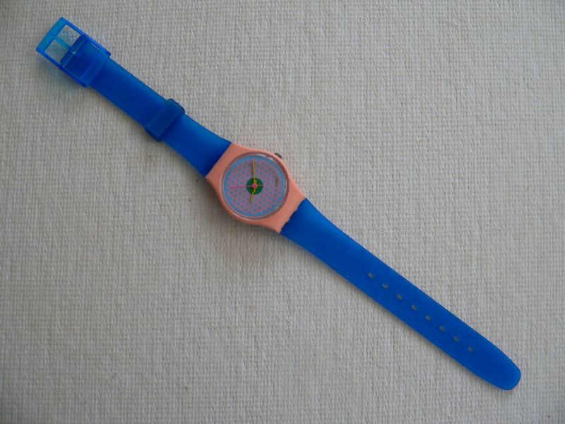 Pink Flamingo Swatch Watch LP100DB – swatchandbeyond.com